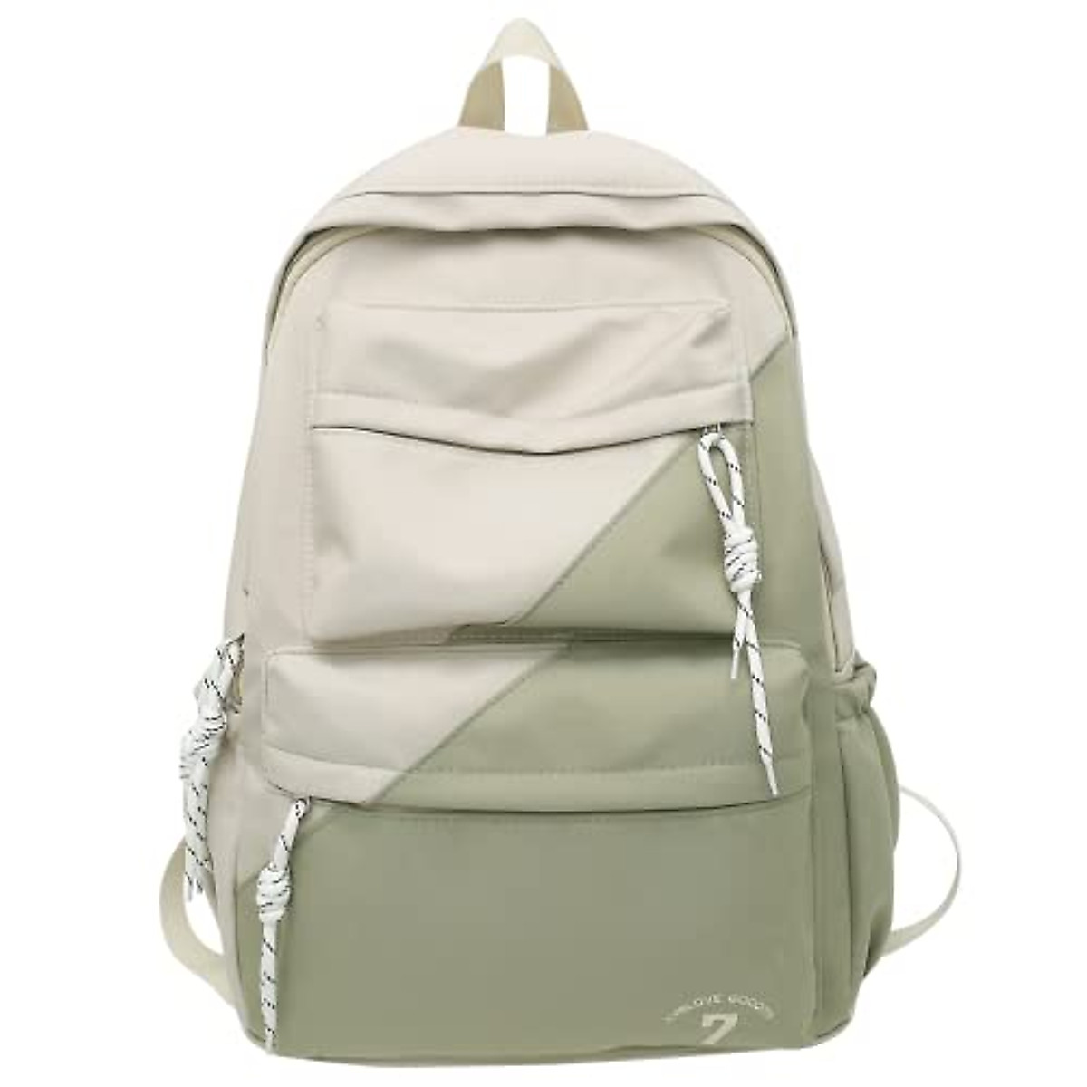 Leaper Water-resistant Laptop Backpacks for Women Lightweight Backpack College Bag Travel Satchel Green