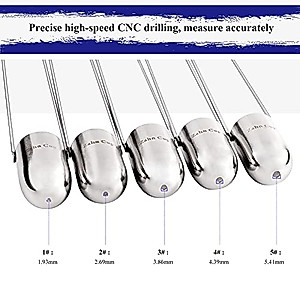 Zahn Cup Immersion Viscosity Cup, Dip Type Stainless Steel Viscometers for Test The Viscosity of Newtonian or Approximate Newtonian Liquid (NO.2)