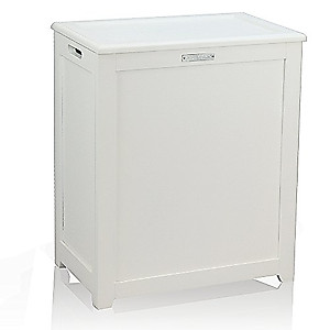 Oceanstar RH5513WHITE Storage Laundry Hamper, White