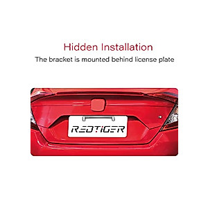 Reverse Rear Camera License Plate Bracket, Car Dash Cam Camera Kit Rearview Camera Mount, Installation Holder for Backup View Camera