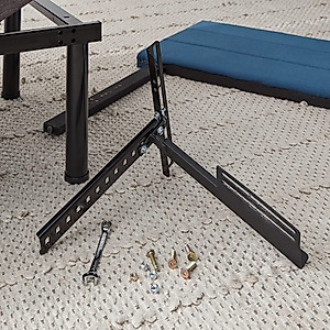 LUCID L150/L300 Adjustable Base Headboard Brackets - Durable and Stable Headboard Attachment - Headboard Adapter Bracket - Compatible with The L150 and L300 Adjustable Bed Frames
