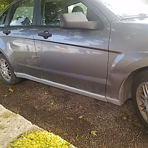 Slip-on Rocker Panel Compatible With 2008-2011 Ford Focus 4 door Pair