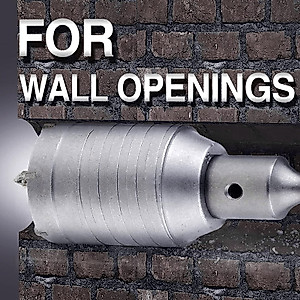 500mm / 19.68 inch SDS Max Shank Connecting Rod with a Pilot Drill Bit for Concrete Cement Hole Saw (Rod: 500mm SDS Max)