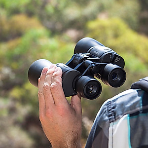 Barska Gladiator 10-30x50 Zoom Binoculars with Tripod Adaptor for Stargazing, Birding, Hiking, Sports, Travelling, Camping