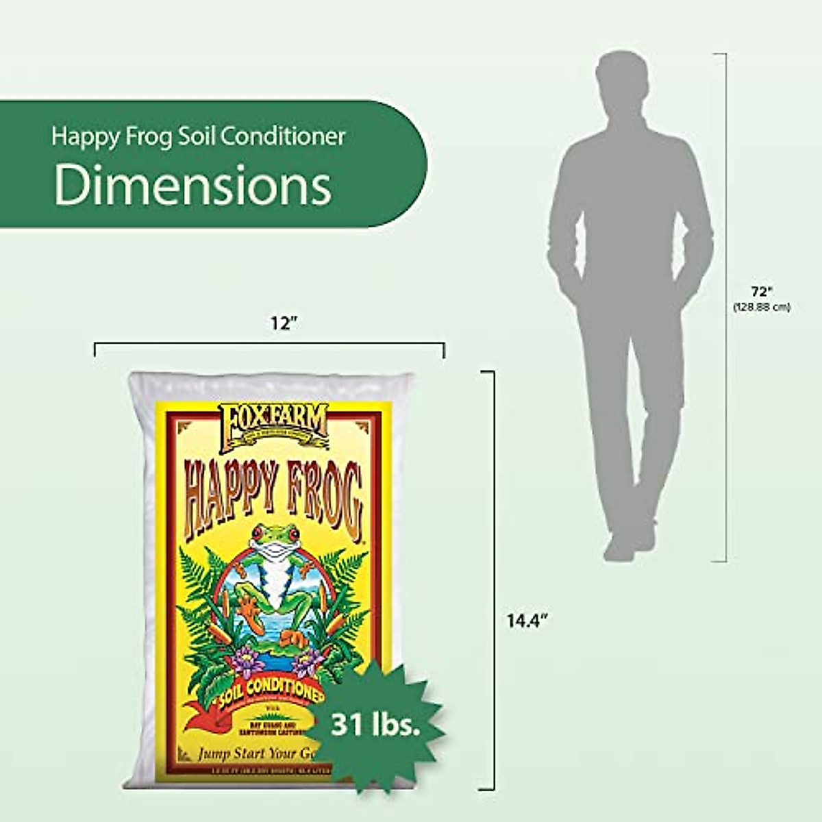 FoxFarm Happy Frog® Soil Conditioner, 1.5 cu ft