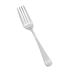 Winco 12-Piece Lafayette 4-Tine Dinner Fork Set, 18-0 Stainless Steel
