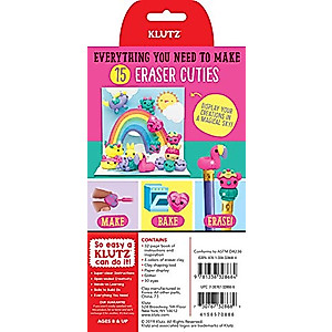 Klutz Mini Eraser Cuties Craft Kit Brown/a, 5" Length x 1.5" Width x 9" Height