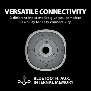 Avantree Slumber - Pillow Speaker for Sleeping, Private Audio with Built-in White Noise, Bluetooth & AUX Support, Volume Control, Sleep Timer, Charge Free for Home Use, Sleep Aids Headphones