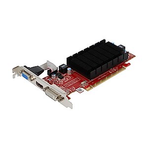VisionTek Radeon 6350 1GB DDR3 (DVI-I, HDMI, VGA)