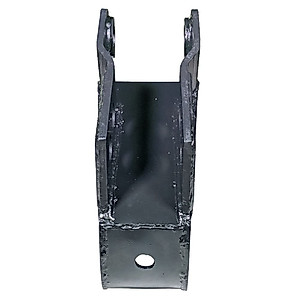 Titan Attachments 8" Fronthoe Bucket Fits Mini Skid Steer Fronthoe Backhoe Excavator, Bolt-on Forged Carbon Steel Teeth, Drainage Holes