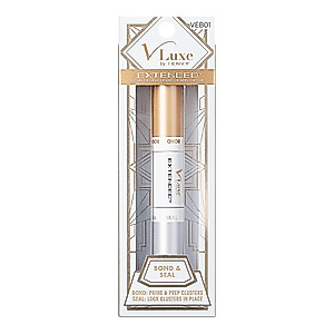 VLuxe Extended DIY Eyelash Extension Bond & Seal Infused with Biotin & Vitamin E - Strong Gentle Comfortable Lash Adhesive for All Day Wear for Use with V-Luxe Extended Lash
