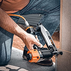 Freeman PFN64 16 Gauge Straight Finish Nailer , Black