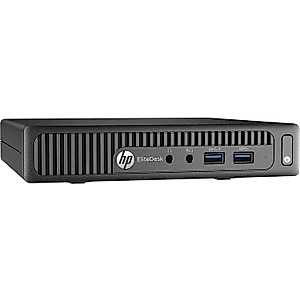 HP EliteDesk 705 G2 Mini Tiny Business PC, AMD PRO A6-8500B R5, 6 Compute Dual Cores 2C+4G, 3.0GHz, 8GB DDR3 RAM, 128GB SSD, WiFi, Bluetooth 4.0, VGA, HDMI, DisplayPort, Win10 Pro 64-bit (Renewed)