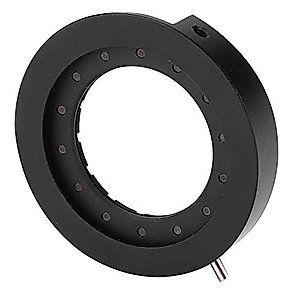 Iris Diaphragm, Microscope Iris Adapter Aperture Adjustable Lens Optical Diaphragm for Microscope (SK25 with Bas)