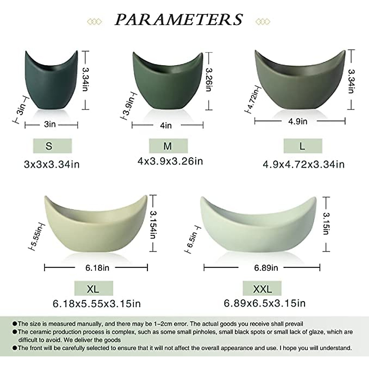 Decorative Lotus Bowl Unique Ceramic Bowl for Salad Ideal for Home and Restaurant (Green)