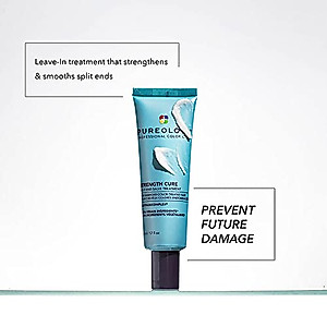 Pureology Strength Cure Split End Salve | For Damaged, Color-Treated Hair | Repairing Leave-in Treatment | Silicone-Free | Vegan | Updated Packaging | 1.7 Fl. Oz. |
