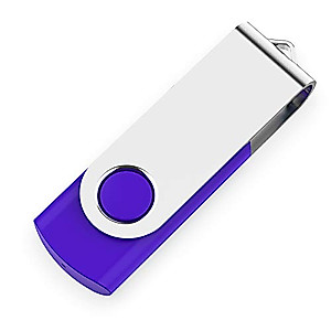 KOOTION 5 Pack 4GB USB Flash Drive 4GB Thumb Drive USB Drive 4GB Jump Drive Memory Stick Pen Drive(5 Colors: Black Blue Green Purple Red)