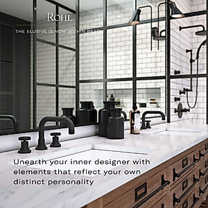 ROHL MICHAEL BERMAN GRACELINE CONCEALED THERMOSTATIC MIXER TRIM PACKAGE ONLY WITH METAL LEVER IN FRENCH BRASS FOR VALVE WITH TEMPERATURE CONTROL ONLY AND WITHOUT VOLUME CONTROL