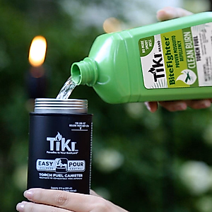 Tiki 1218071 Brand 32 oz. Clean Burn BiteFighter Fuel Torch Oil, 32 ounce