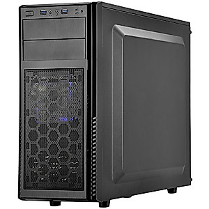 SilverStone Technology PS11 ATX, Micro-ATX Mid Tower Computer Case with Side Window Panel, SST-PS11B-W