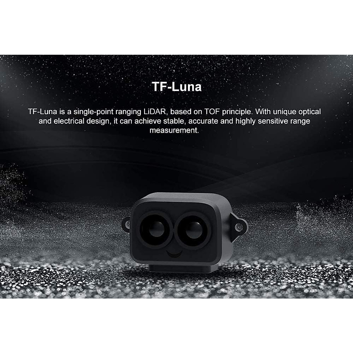 youyeetoo TF-Luna Lidar Sensor Kit, with 1x USB-TTL Adapter 1x Dupont Line, 0.2-8m Measurement Range Distance, Support Raspberry Arduino STM32 MCU for Drone Industrial Sensing Robot Smart Home