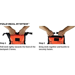 OverBoard Waterproof Pro-Vis Backpack, Yellow, 30-Liter