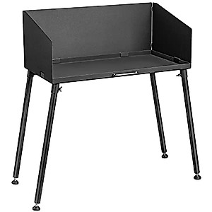 Stanbroil 30 Inch Camp Cooking Table with Foldable Three-sided Windscreen and Legs, Perfect for Dutch Oven Cooking with Charcoal Briquettes and Food Preparation