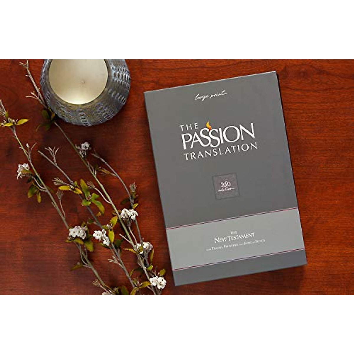 The Passion Translation New Testament (2020 Edition) Large Print Burgundy: With Psalms, Proverbs, and Song of Songs (Faux Leather) – A Perfect Gift for Confirmation, Holidays, and More