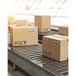 2" x 4" Shipping Address Labels Compatible with Avery 5163, 8163, POLONO Internet Mailing Shipping Labels, White Sticker Labels for Laser/Ink Jet Printers, Permanent Adhesive (250 Labels, 25 Sheets)