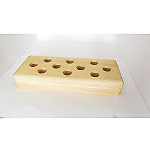 Bowl banger stand holder organization, 10mm 14mm 18mm bubble cap tray, pipe slide storage, wood display, Banger Bud