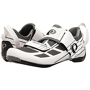 Pearl Izumi Women's W TRI Fly Select V6 Cycling Shoe, White/Shadow Grey, 36 EU/5.2 B US