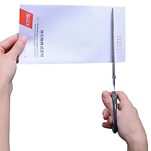 ALLEX Long Scissors 10-1/4" Razor Sharp Japanese Stainless Steel Blade, Giant Scissors for Ribbon Cutting Ceremony & Paper Cutting, Large Scissors Heavy Duty Blade, Made in JAPAN