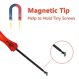 Video Game Repair Kit, Triwing (Y) 1.5 2.5 3.0 and Phillips PH00 Screwdriver Set, Repair Tool Kit for Nintendo Products for Switch, Wii, DS, DS Lite, DS XL, 3DS, GBA SP NDS