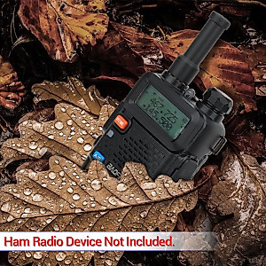 BaoFeng Antenna Stubby Antenna UHF 400-470MHz Two Way Radio Antenna Replacement Walkie Talkie Mini Antenna 1.77inch SMA Female for Kenwood Wouxun Baofeng BF-F8HP UV-5R UV-82 BF-888S(2 Pack)