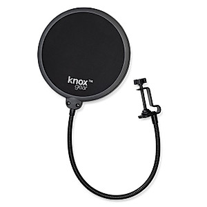 Blue Microphones Yeti Nano USB Microphone (Shadow Gray) Bundle with Studio Headphones and Pop Filter Compatible with Blue Sherpa Companion App (3 Items)