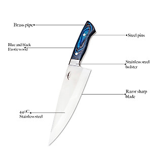 Chef Knife Best Use for Kitchen Knives Custom Chef's Knife for Professional Use