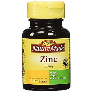 Nature Made Zinc Tabs - 30 mg - 100 ct