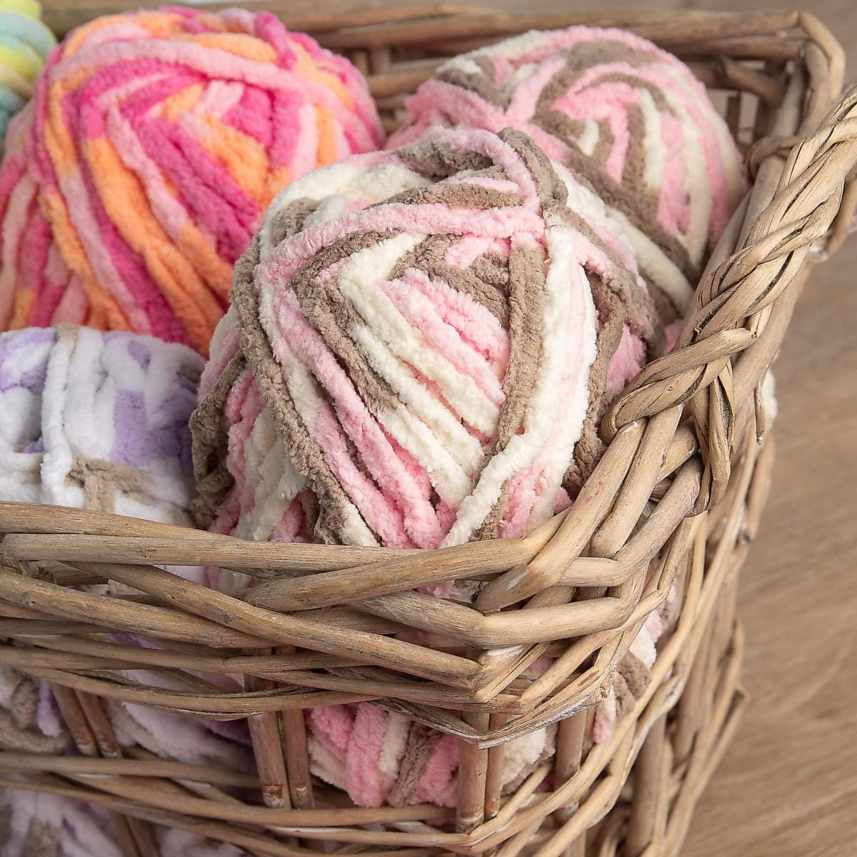 Bernat Baby Blanket Yarn (3-Pack) Little Petunias 161103-3421