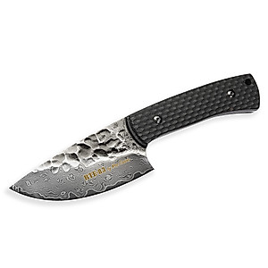 Route 83 Knives by Moe Cason EDC Every Day Chef Damascus Steel with Sheath