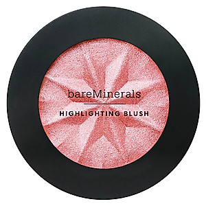 bareMinerals Gen Nude Highlighting Blush, 2-in-1 Blush + Highlighter Hybrid, Silky Blendable Makeup, All-Day Wear, Talc Free, Vegan