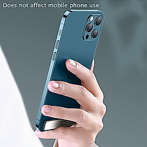 Ultra-Thin Metal Phone Kickstand, Invisible Vertical and Horizontal Stand，Desk Stand Holder Accessories for iPhone, Samsung, LG, Android, Smartphone Accessories