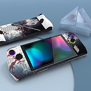 PlayVital 2 Set Protective Skin Decal for ROG Ally, Custom Stickers Vinyl Wraps for ROG Ally Handheld Gaming Console - Killing Clown