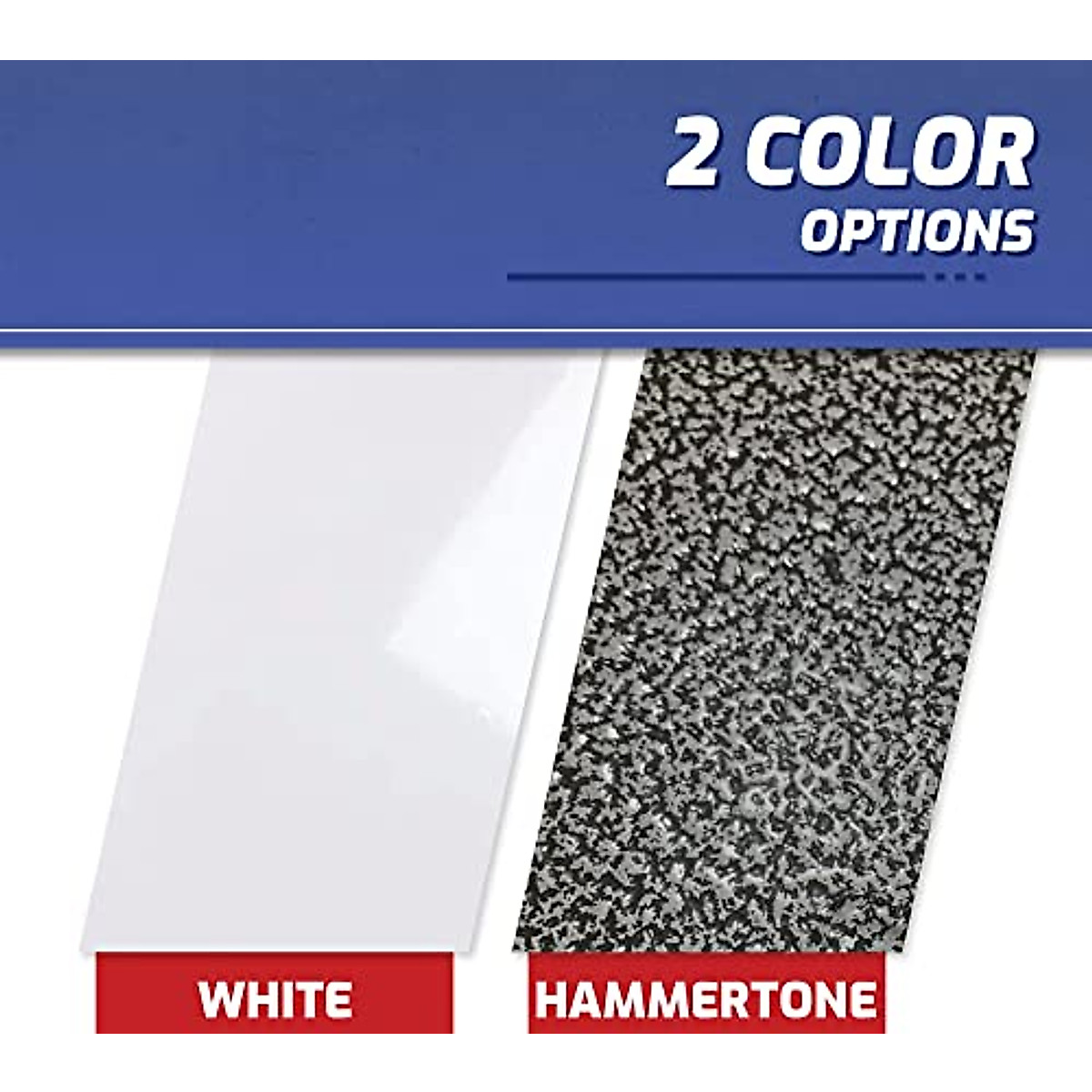 SafeRacks 3x8 Overhead Garage Storage Rack - 500 Pound Weight Capacity Height Adjustable Steel Ceiling-Mounted Rack with Accessories (Hammertone) (18"-33")