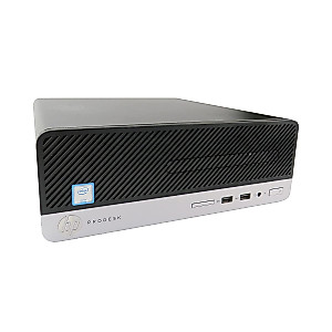 HP ProDesk 400 G4 Computer 6th Gen. Intel Core i5 6500 3.2GHz 16GB RAM 480GB SSD WiFi Windows 10 Pro Desktop PC (Renewed)