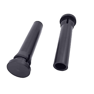 Stronger Wheelie Trash Can Bin Lid Hinge Pins, 2 Pack, for Rehrig Sierra Huskylite 95, Nylon