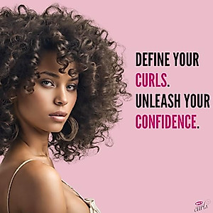 Dippity Do Girls with Curls Curl Enhancing Mousse - Lightweight 3-in-1 Defining Mousse for Curly and Wavy Hair - Hibiscus and Olive Oil for Frizz Free and Bouncy Curls - 200 mL/6.7 fl oz