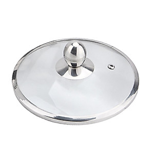 ＫＬＫＣＭＳ Hot Pot with Divider Chinese Dual Sided Pot Multipurpose Hot Burner Cooking Pot Cookware for Travel Restaurant Household Home, 18cm with lid