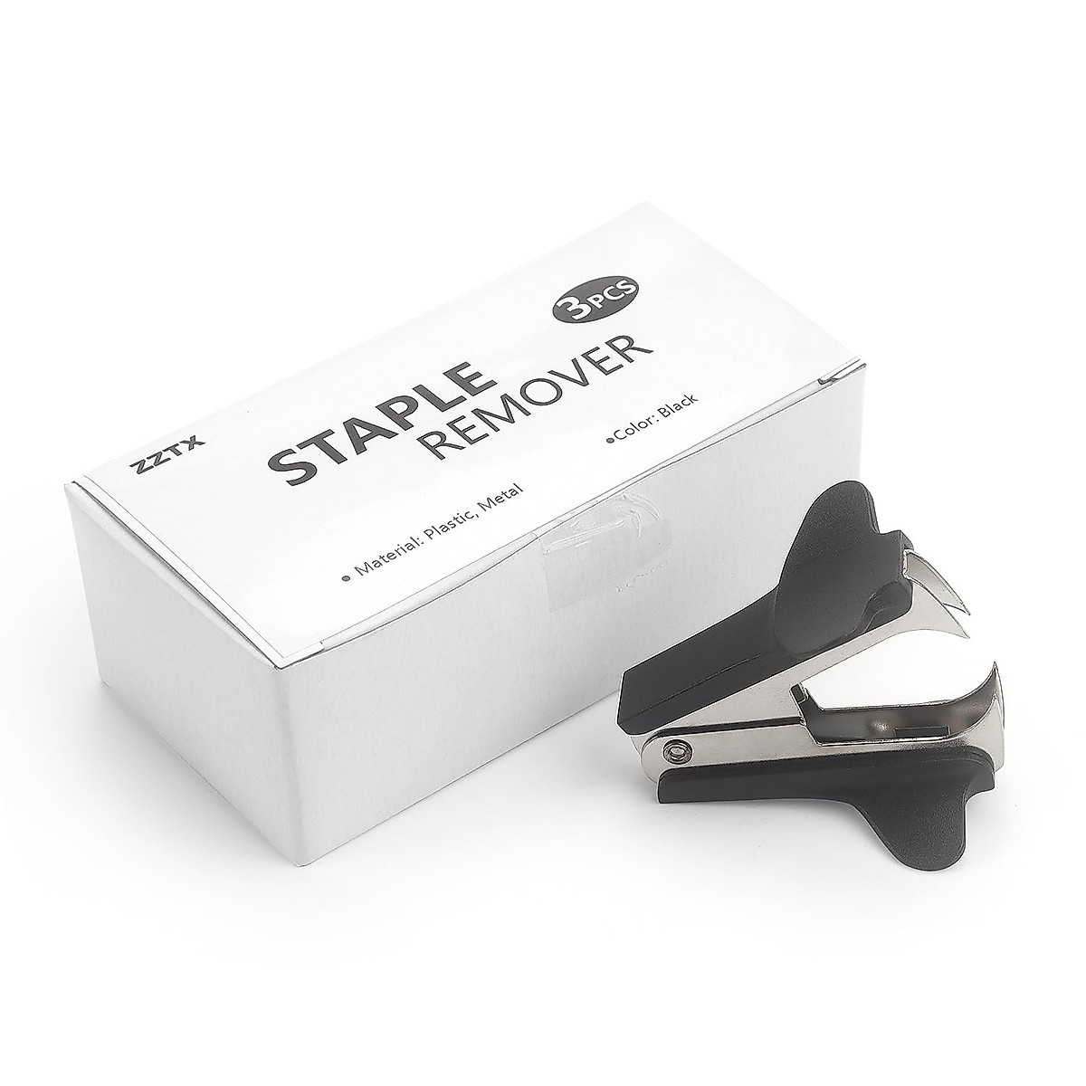 ZZTX Staple Remover Staple Puller Removal Tool for School Office Home 3 Pack