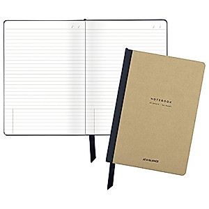 AT-A-GLANCE Professional Meeting Notebook, 5.88 x 8.75 Inches, Collection, Tan (YP13507)