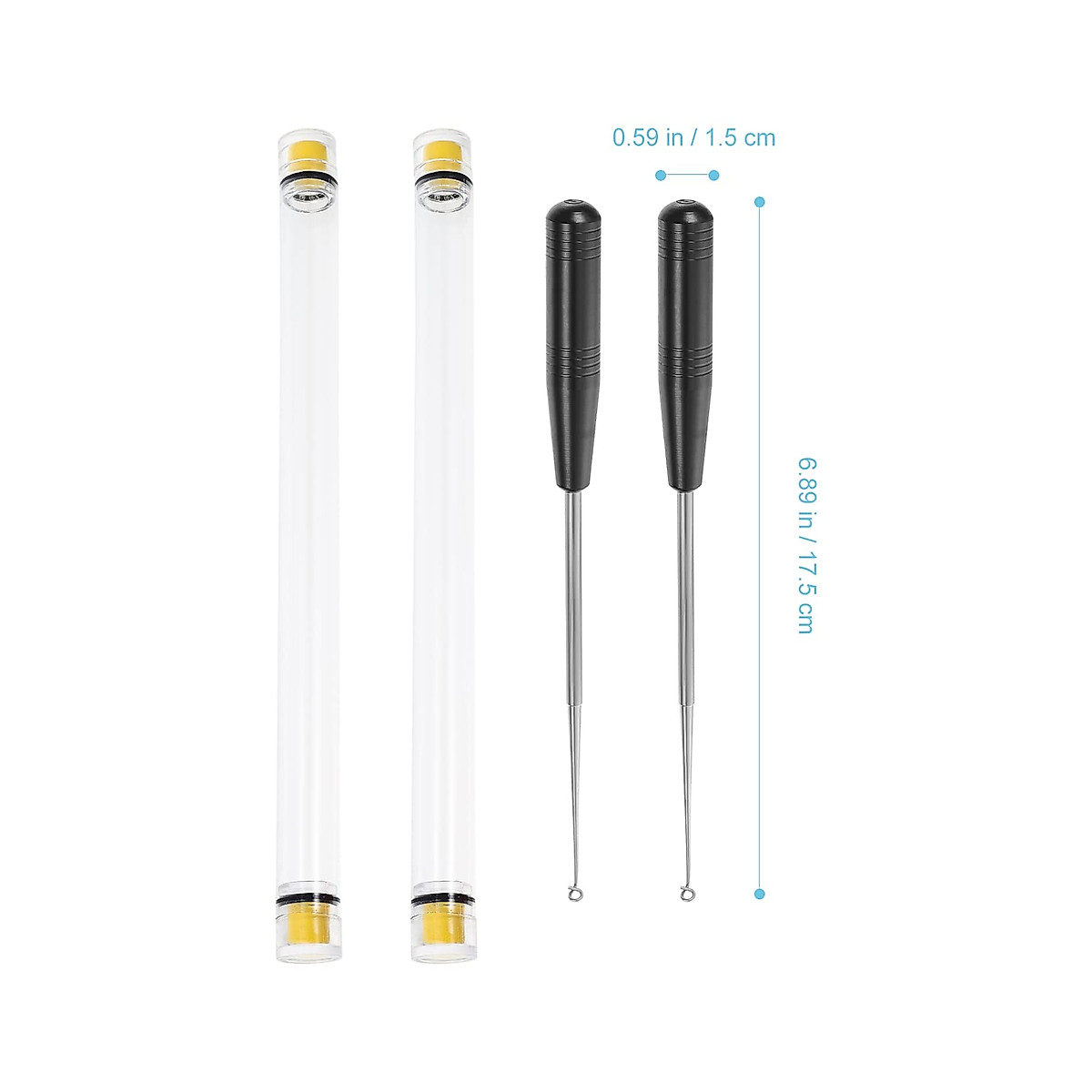 2pcs Decoupler Fishing Tools Hook Remove Fishing Tool Hook Removing Device Detacher for Fish Hook Fishhook Decoupling Tool Fish Detacher Magnetic Fish Hook Remover Fishing Device